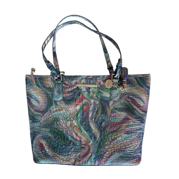 Brahmin | Bags | Brahmin Elope Melbourne Medium Asher Leather Tote Bag ...